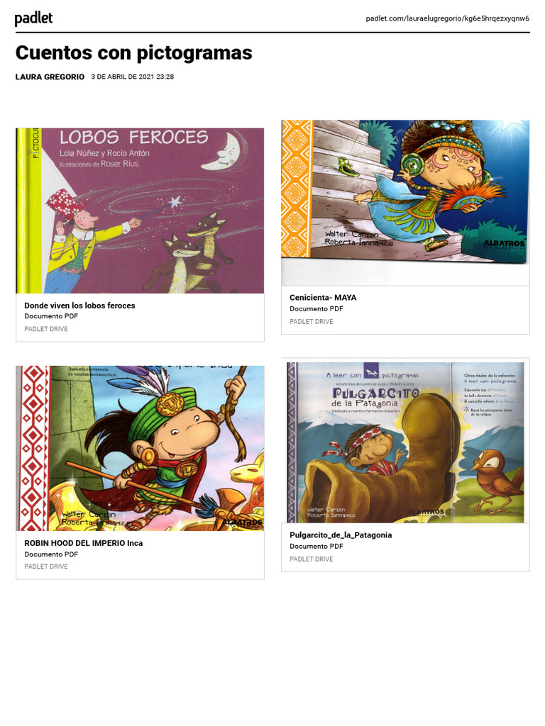 Cuento Con Pictogramas | PDF