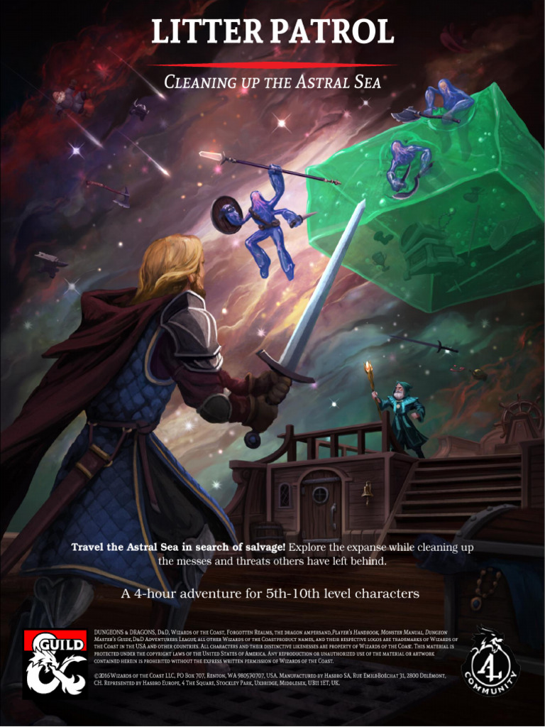 SJ DC LP 01 Litter - Patrol | PDF | Wizards Of The Coast | Dungeons ...