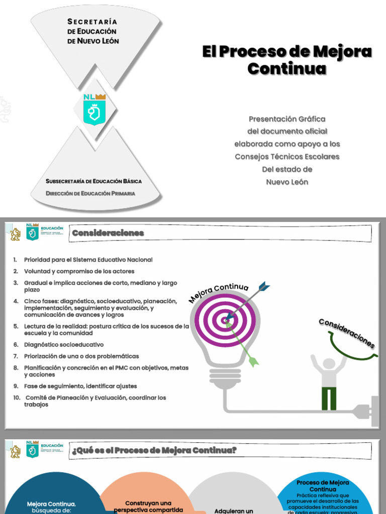 DEP - Proceso de Mejora Continua | PDF