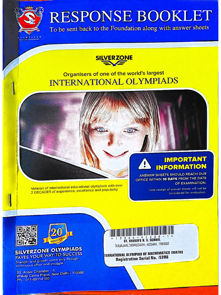 Mathamatics Olympiad | PDF