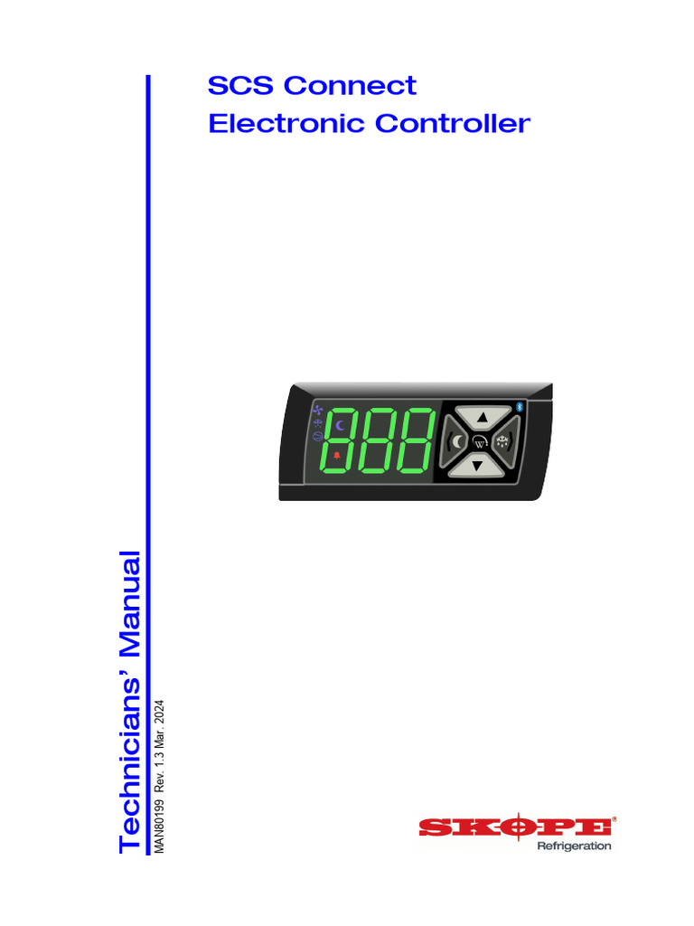 Technicians Manual SCS Connect Electronic Controller | PDF