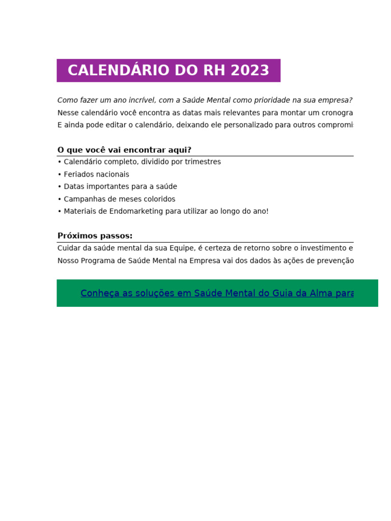 Cms Files 405815 1670252066Calendrio-para-RH-2023 | PDF