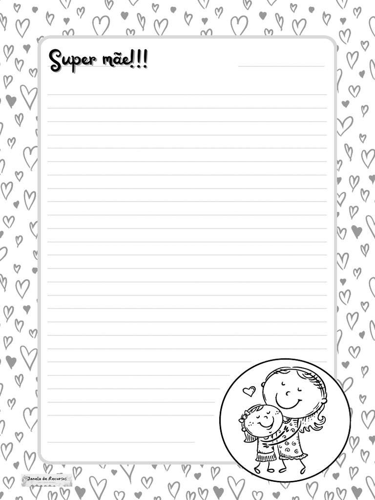 Cartas dia da mãe | PDF