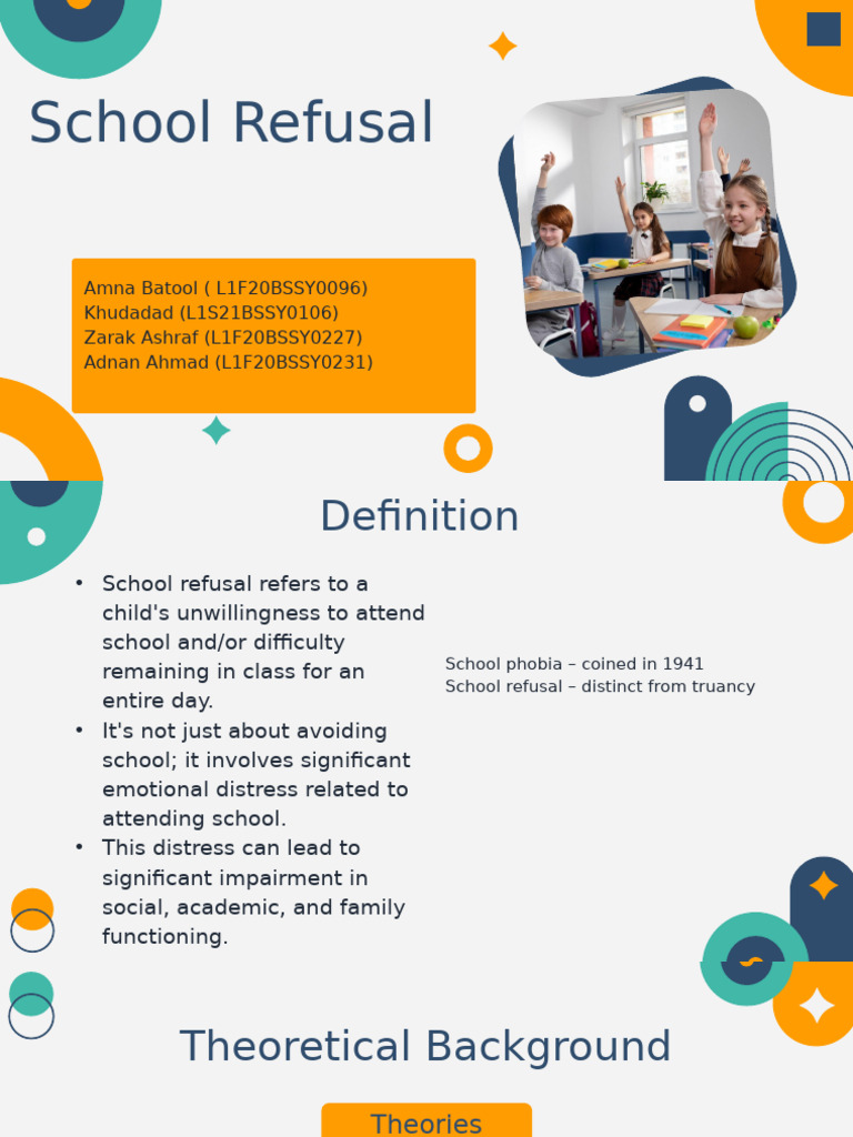 School Refusal | PDF | Anxiety | Attachment Theory School Refusal | PDF | Anxiety | Attachment Theory