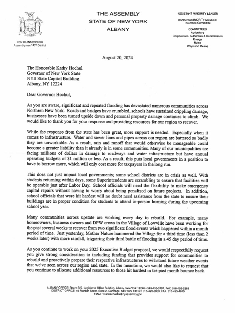8-20-24 Flood Recovery Letter | PDF