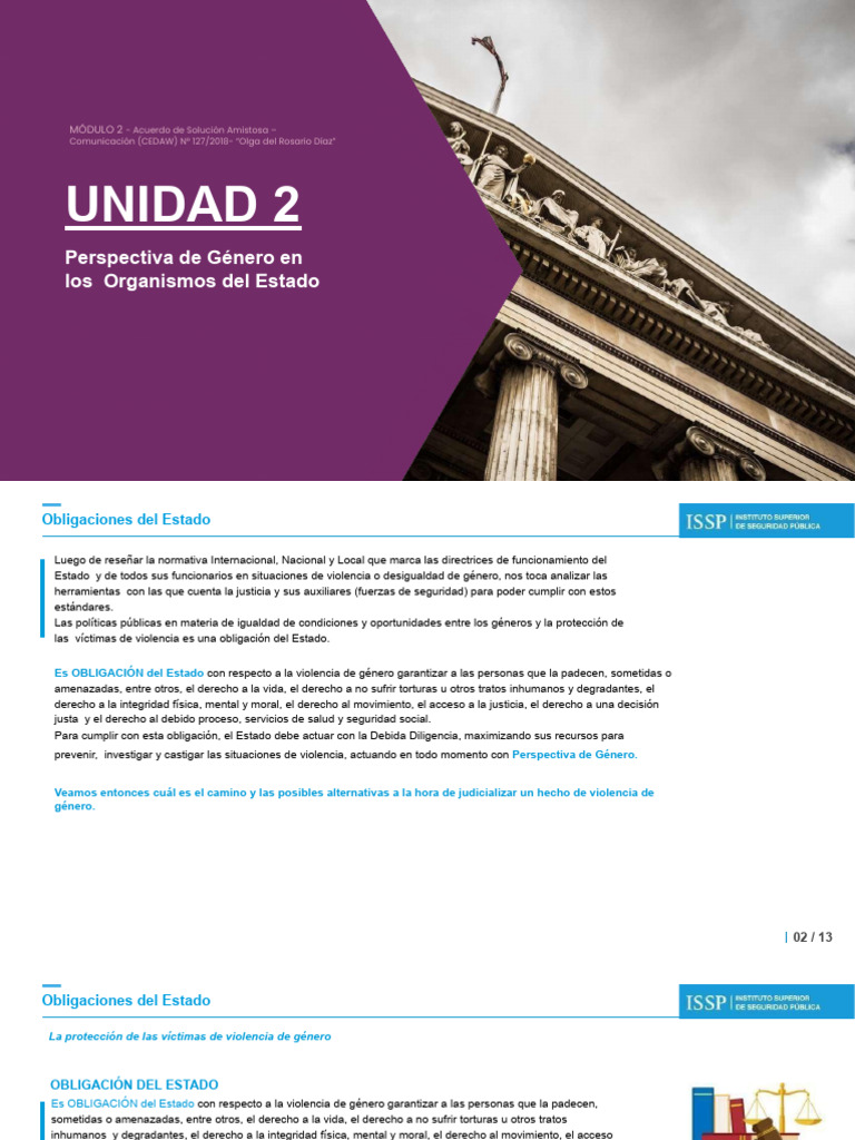 PEP Modulo 2 Unidad 2 - Ley Micaela y Violencia de Género PDF | PDF