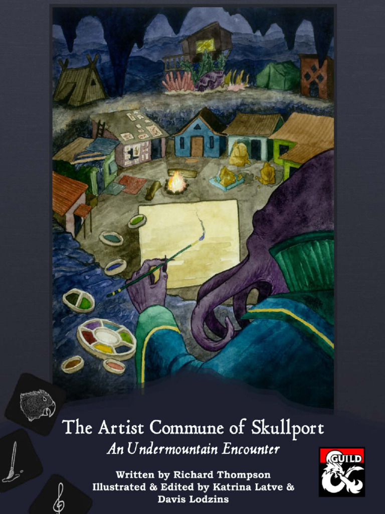 The Artist Commune of Skullport - An Undermountain Encounter | PDF