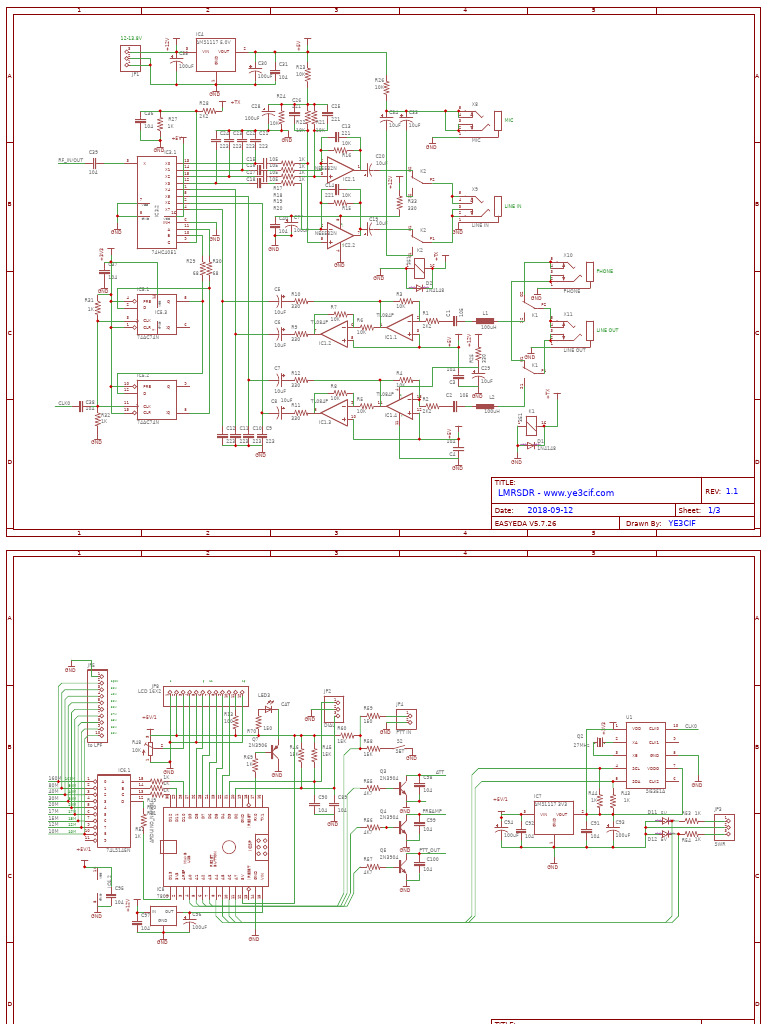 Schematic LMR SDR V 1.1 | PDF