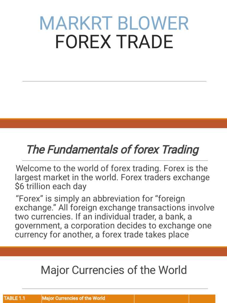 Forex Trade | PDF