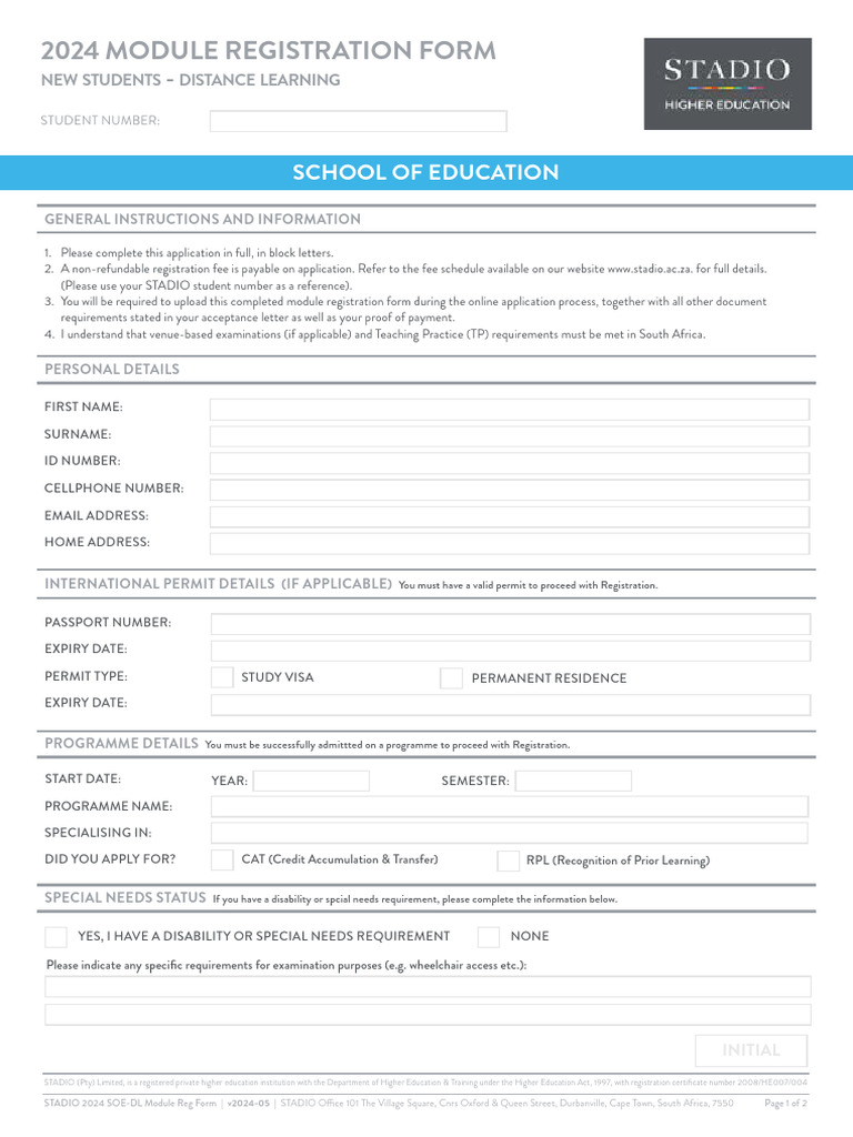 ModuleForm2024S2 E | PDF