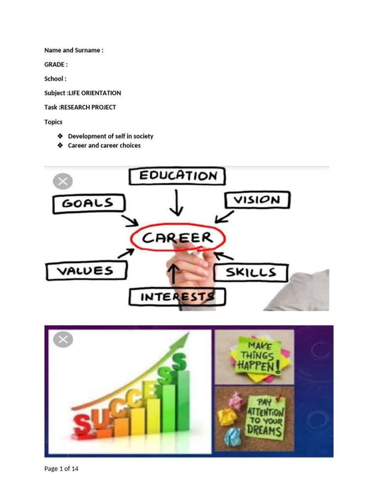 Life Orientation Assignment | PDF