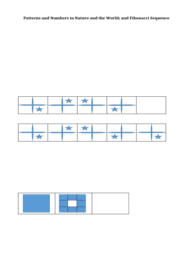 1 Lecture Notes - Patterns in Numbers and Fibonacci Sequence 1 | PDF