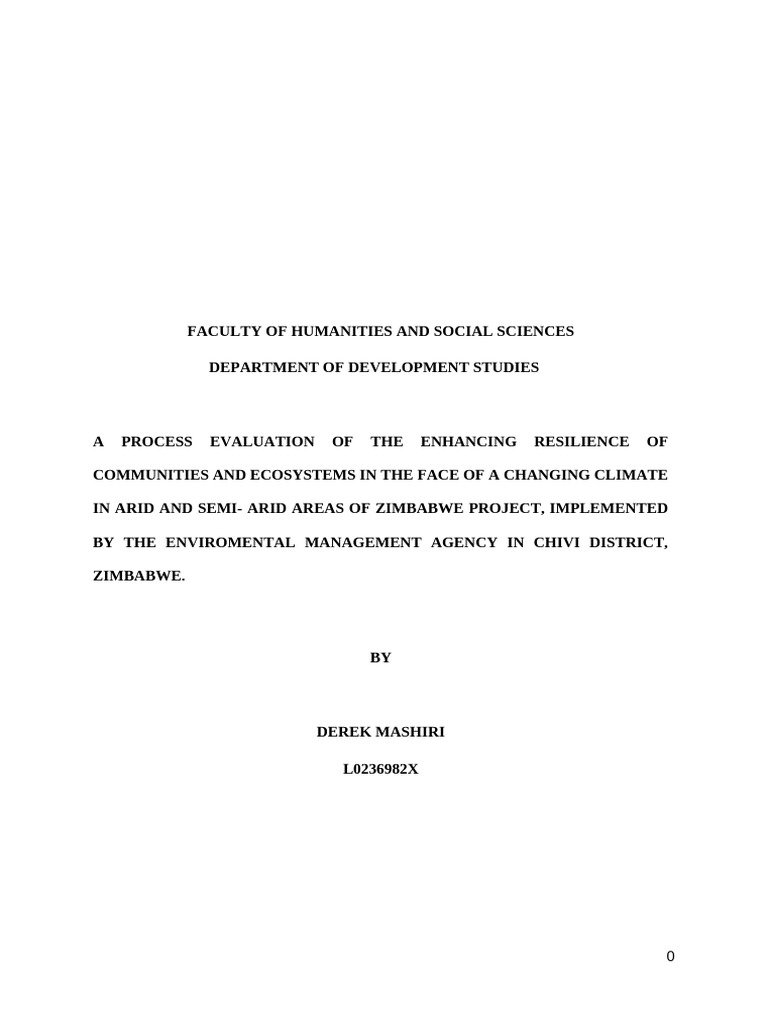 Chapter 1 & 2 Derek Mashiri | PDF