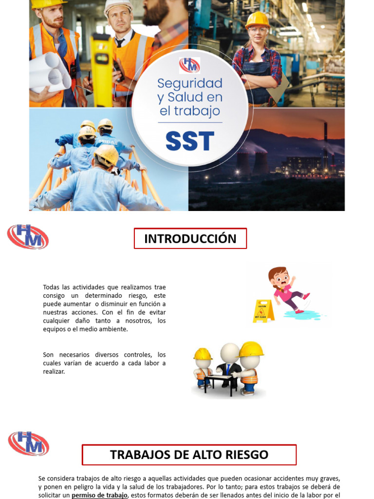 PPT PARA TRABAJOS DE ALTO RIESGO | PDF