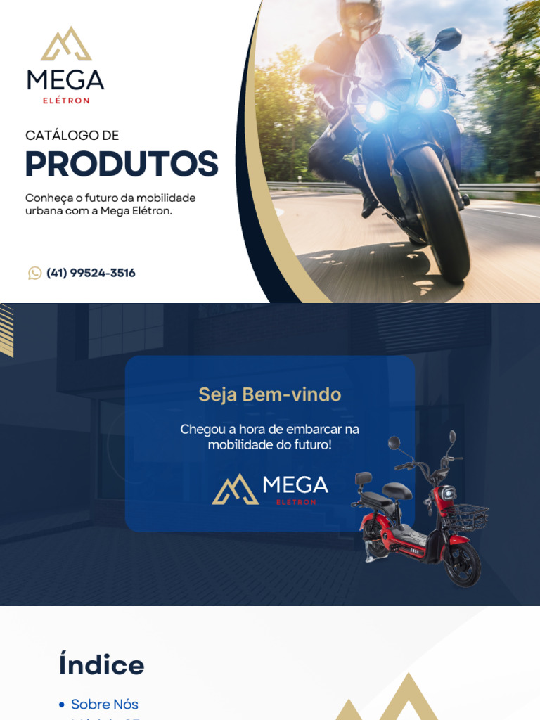 Catalogo de Produtos Eletrica Mobile Mega Eletron 1718055242 | PDF