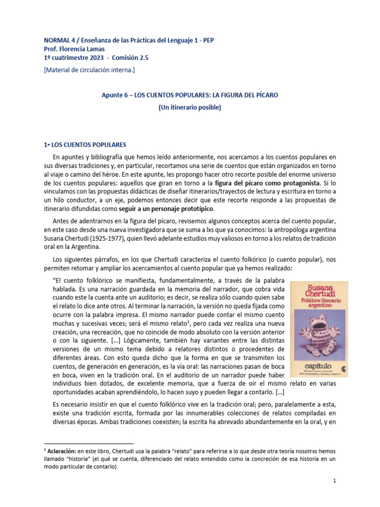 La figura del pícaro en cuentos populares | PDF | Cuentos | Folklore
