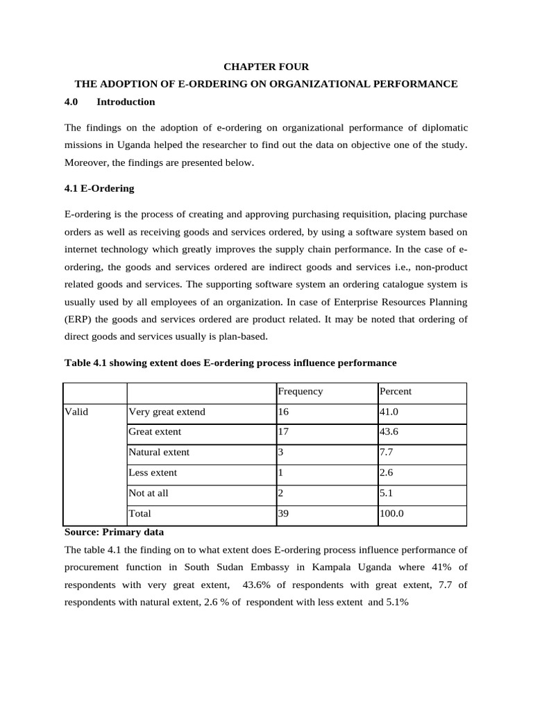 Chapter Four | PDF | Coefficient Of Determination | Errors And Residuals