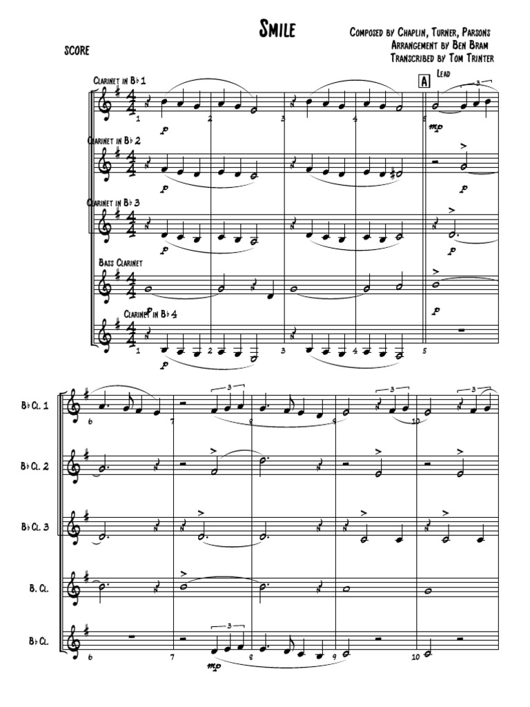 Score Smile Quintet | PDF