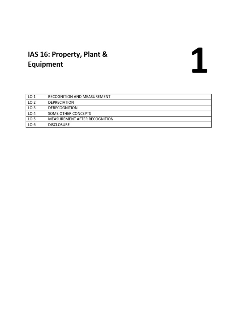 FAR-1 1st Notes | PDF