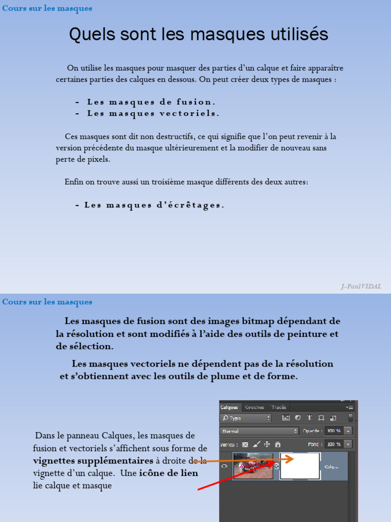 Masques Cours | PDF