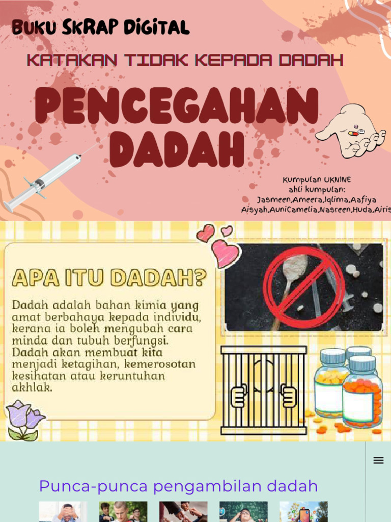 Buku Skrap Digital Dadah (UKNINE 1UK) | PDF