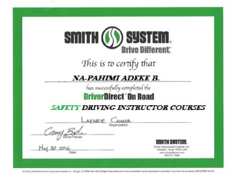 Safety Driving PDF | PDF