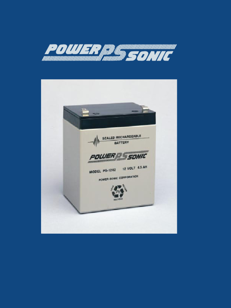 Rev 01 - Power Sonic | PDF