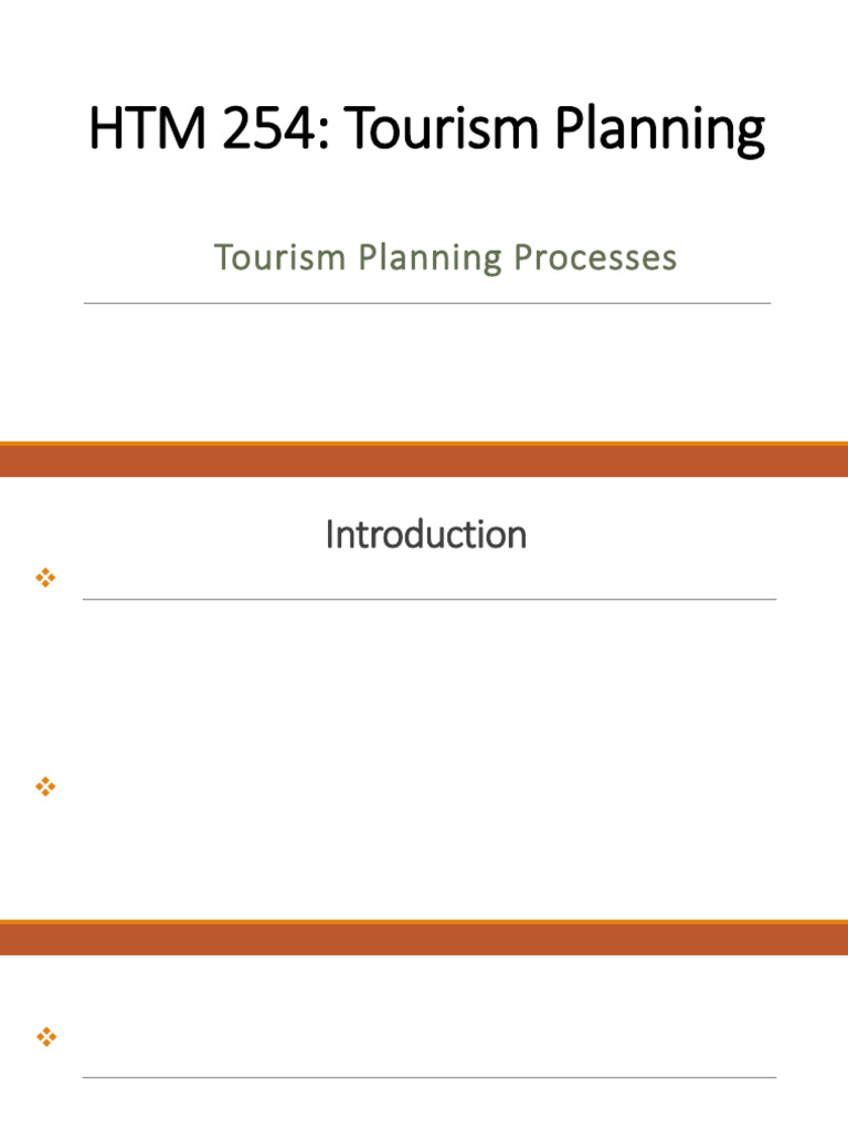 KNUST - TSM Planning process | PDF
