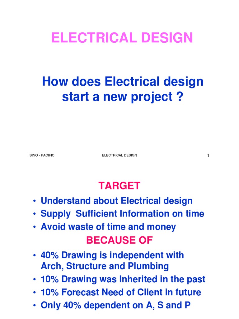 Electrical Design | PDF | Cable | Electrical Substation