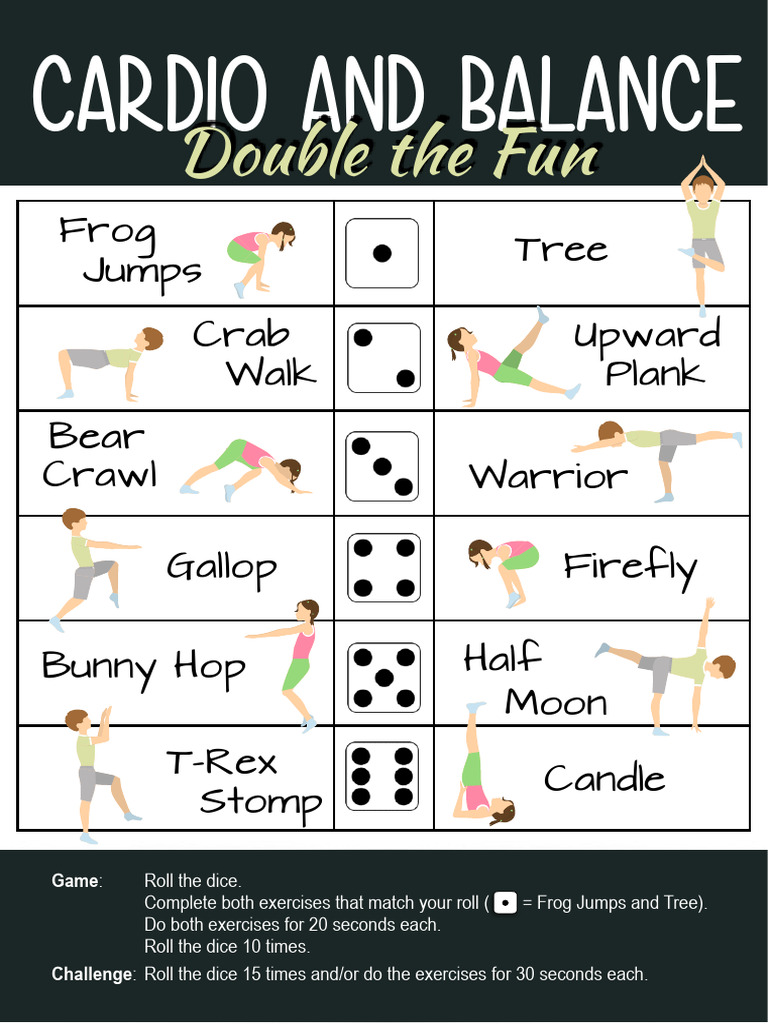 Roll For Cardio and Balance Fitness | PDF
