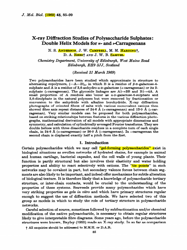 Anderson Et Al 1969 | PDF