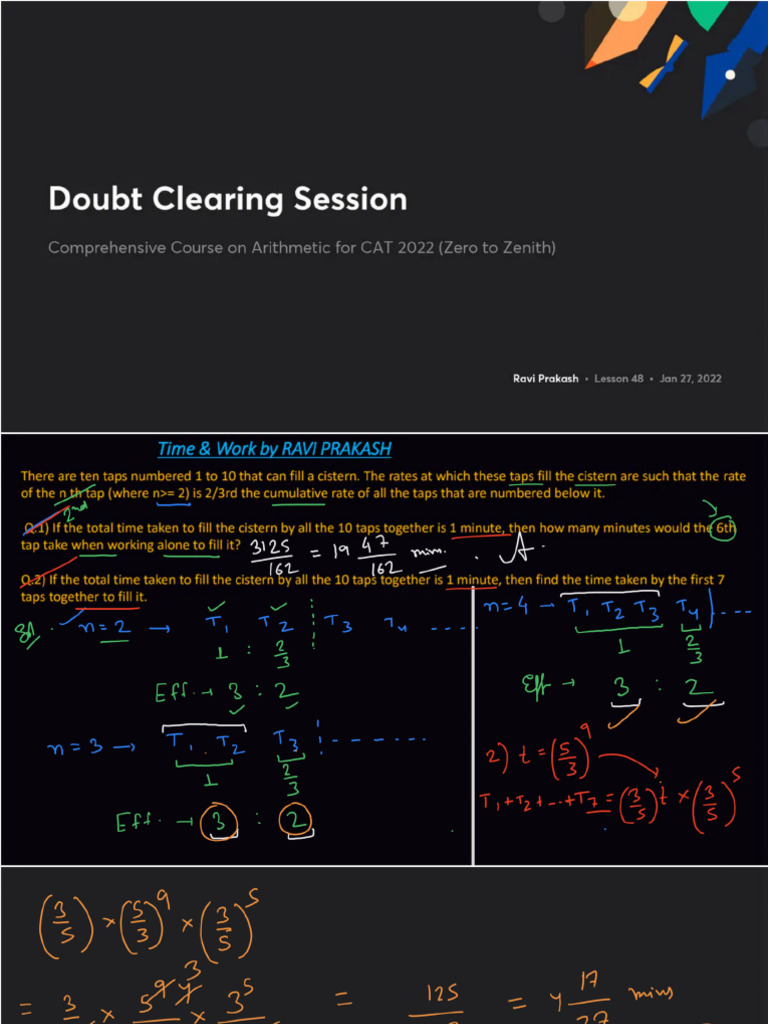 Doubt Clearing Session With Anno | PDF