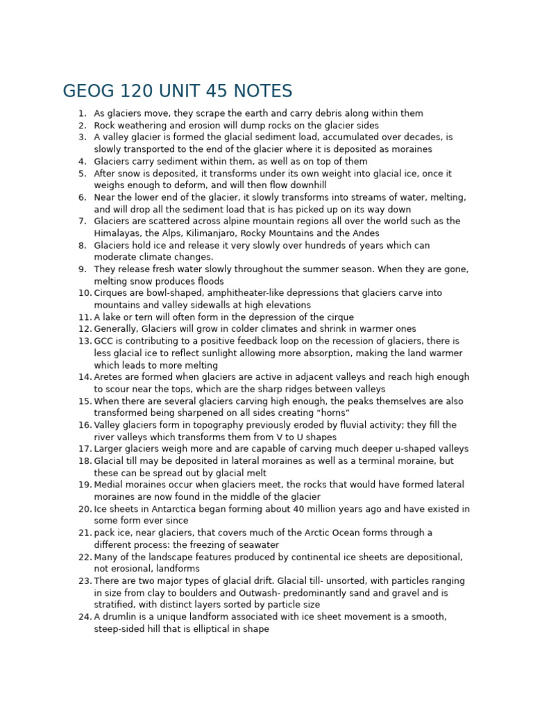 Unit 45 Notes | PDF