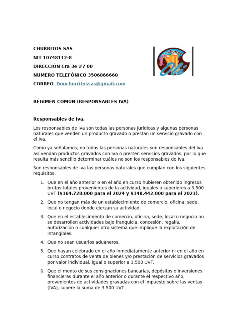 Regimen Simple | PDF