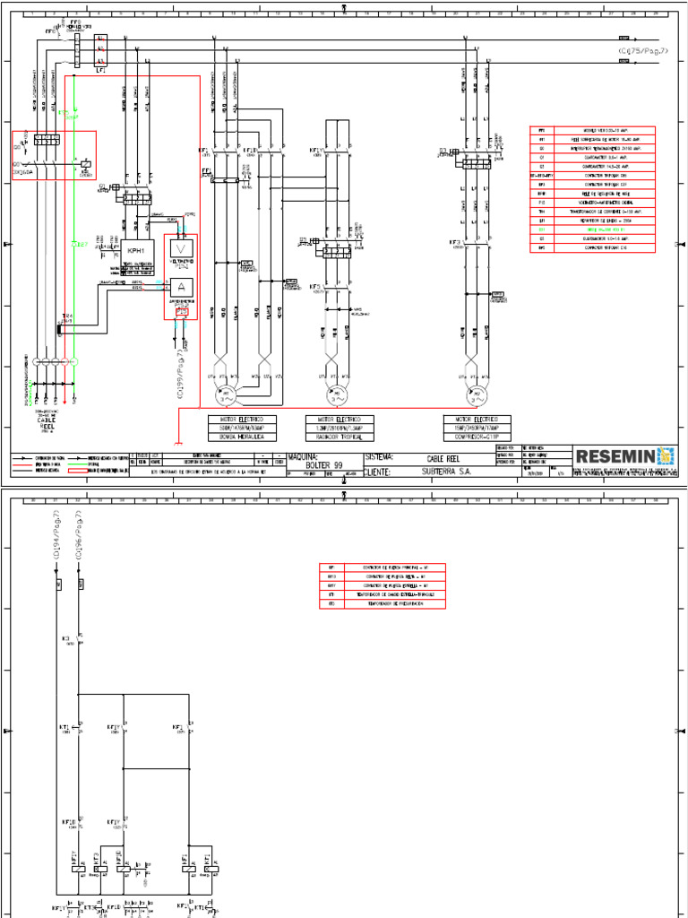 Planos Eléctricos Bolter 99 - JMC-658 | PDF
