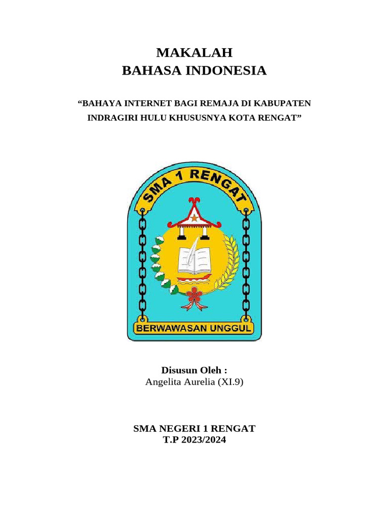 Makalah Bindo | PDF