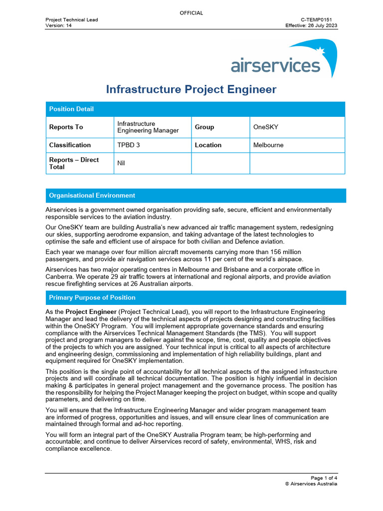 Project Engineer | PDF