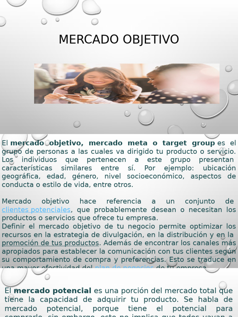 Mercado Objetivo | PDF