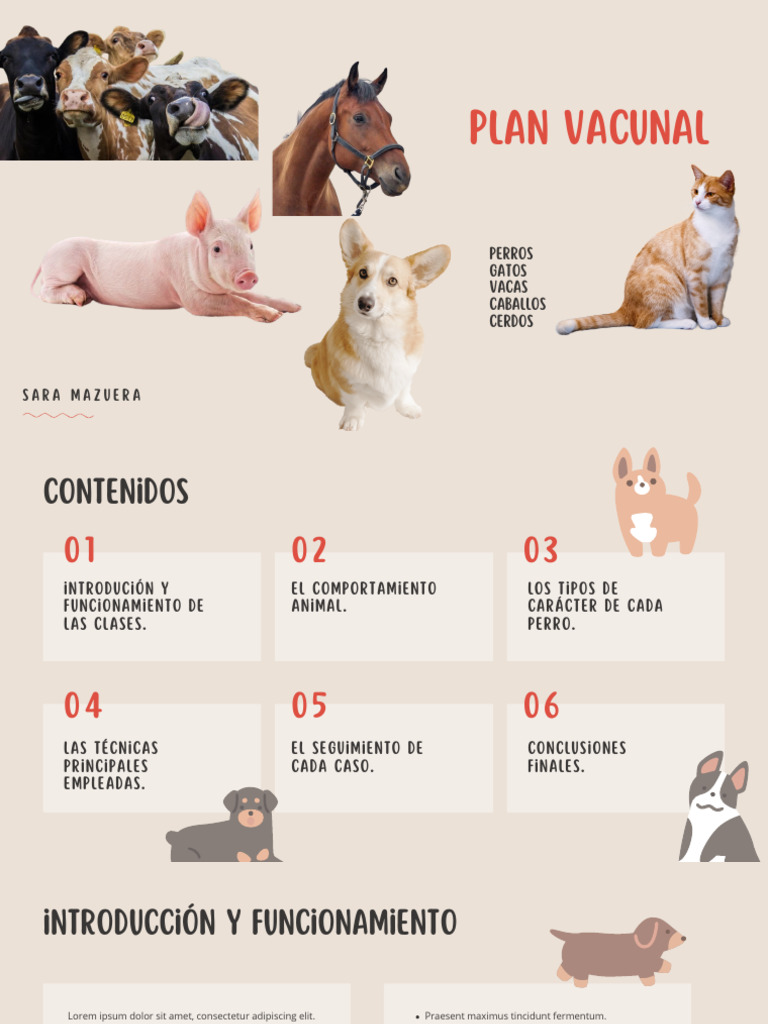 Presentación Etología y Adiestramiento Canino Ilustraciones Divertidas ...