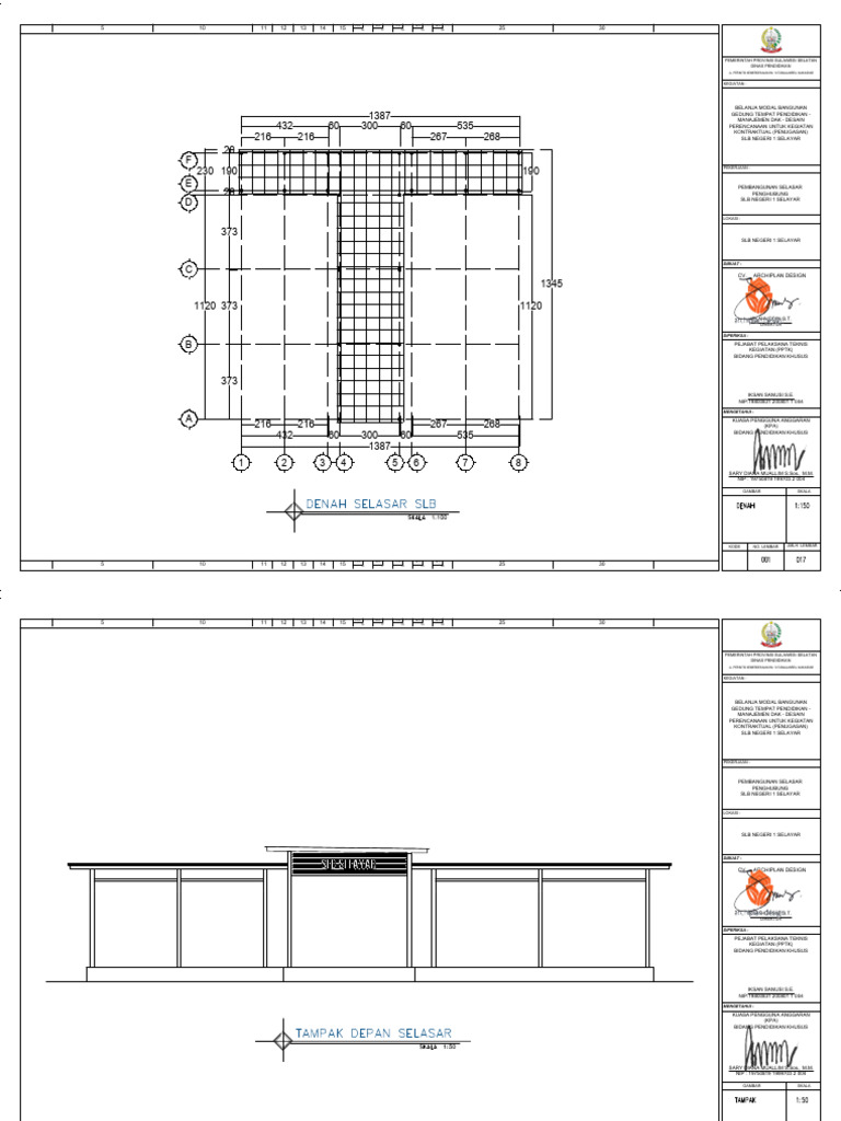 Gambar Selasar Penghubung Selayar | PDF