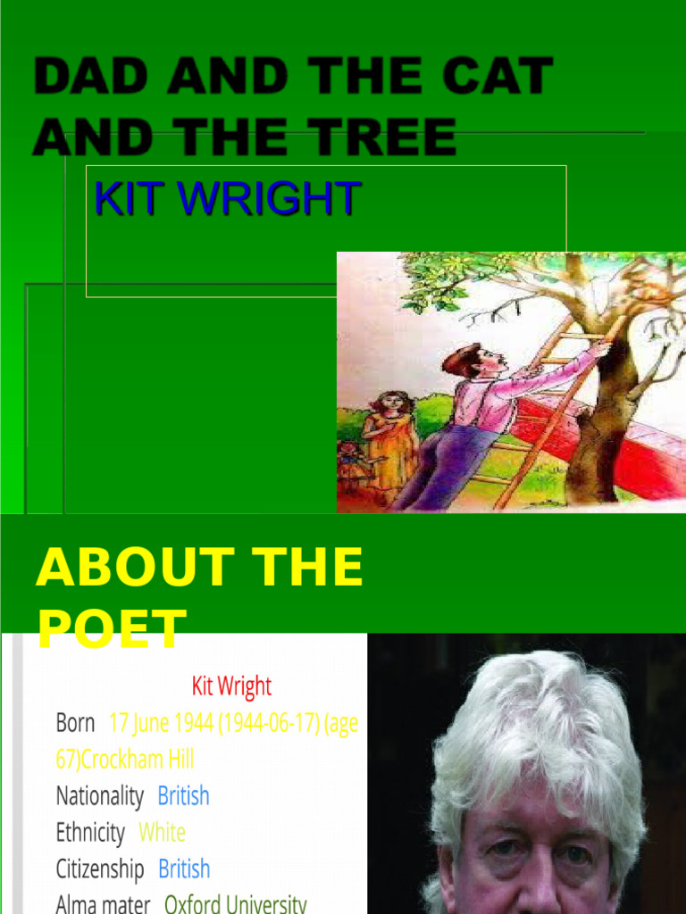 Poem Dad And The Cat And The Tree 2 PDF