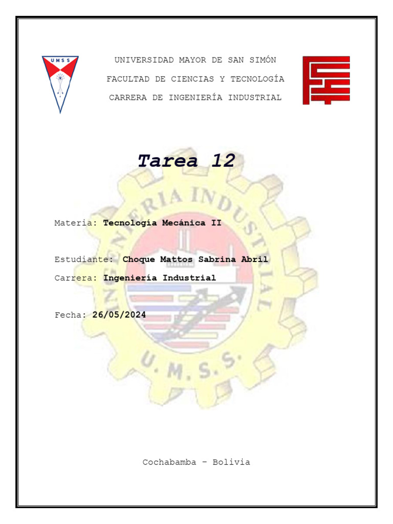 Tarea 12 | PDF