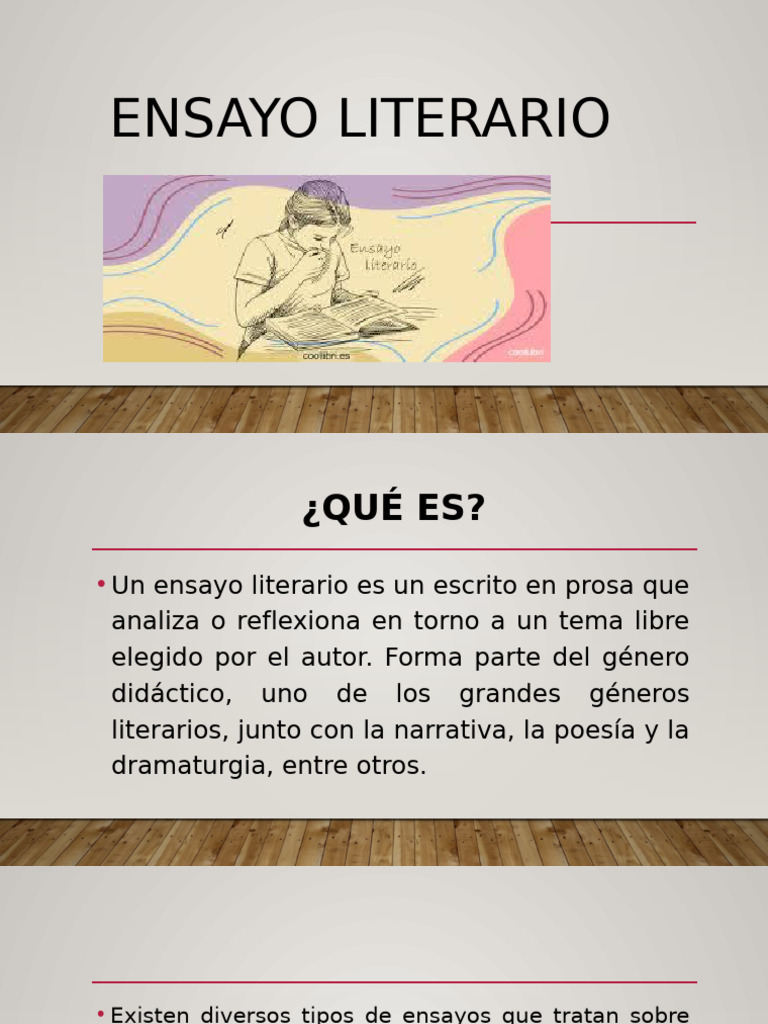 Ensayo Literario | PDF