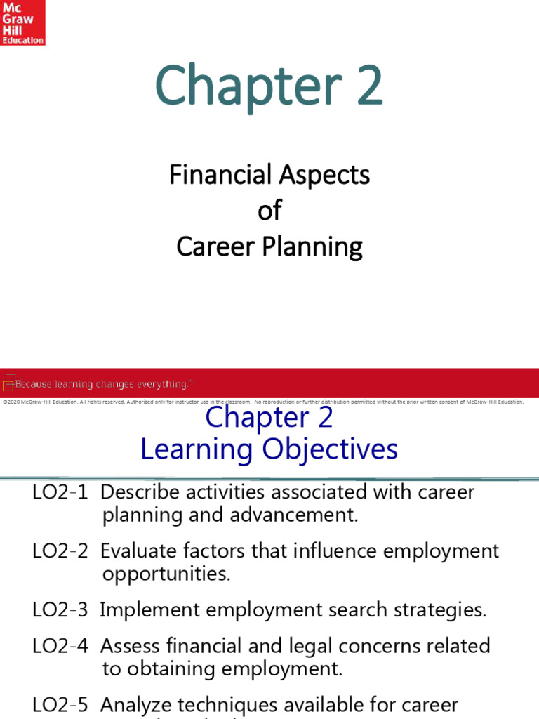 Ch02 - Financial Aspects of Career Planning | PDF