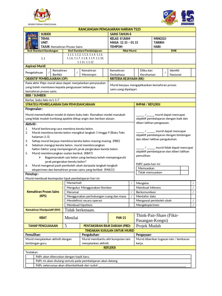 SNS T6 TS25 (Unit 1) | PDF