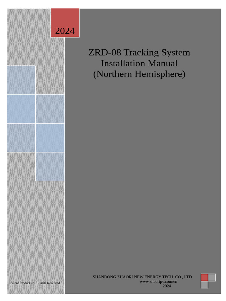 ZRD-08 Installation Manual instruction | PDF