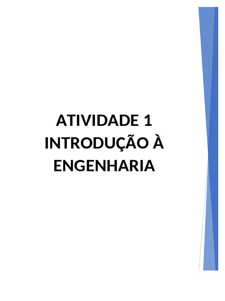 Atividade 1 - Int - Eng | PDF