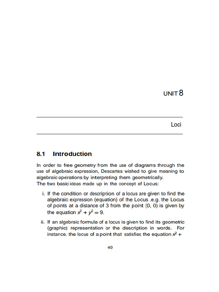 MTH 102 Content 1 | PDF