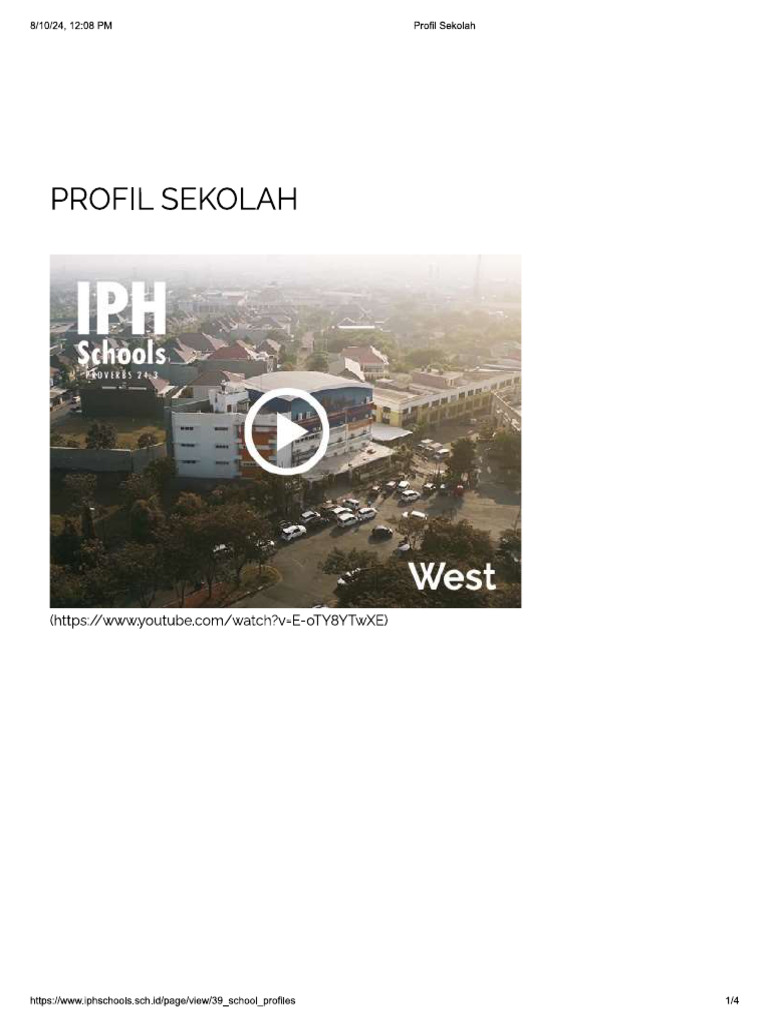 IPH School Profile | PDF