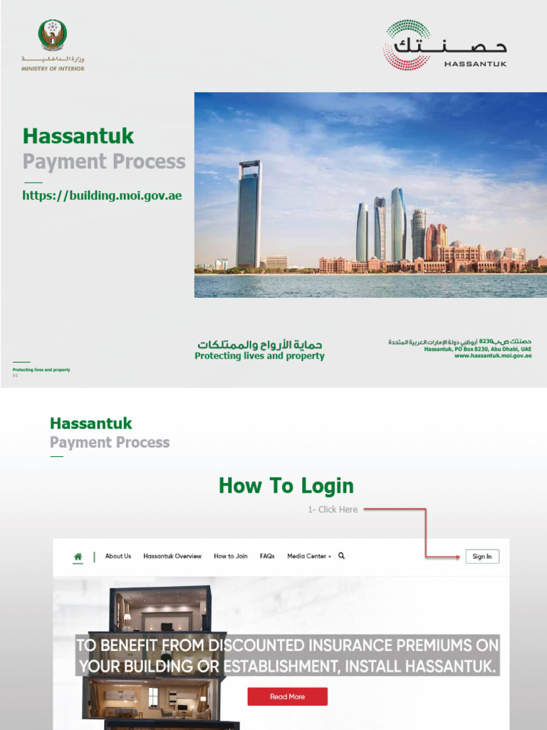 Hassantuk Payment Process | PDF